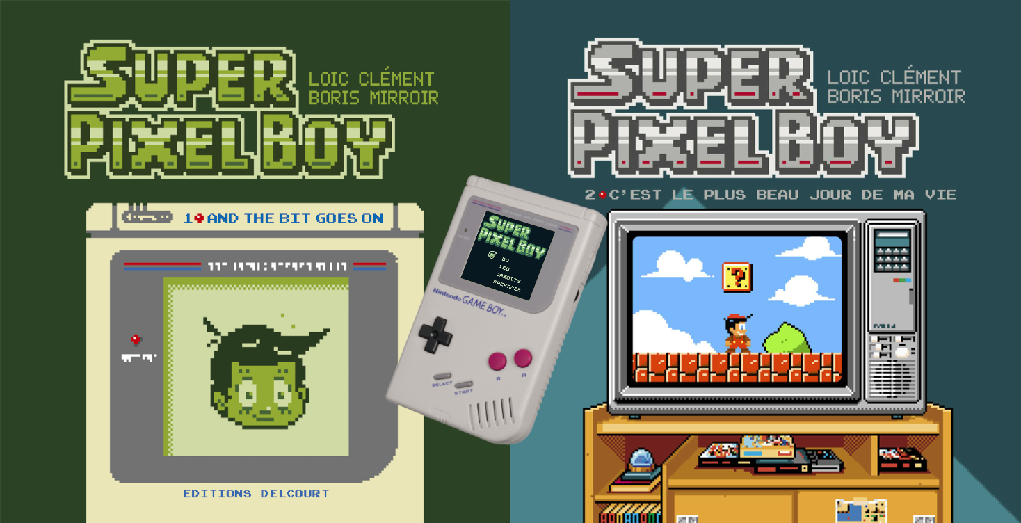 Super Pixel Boy le jeu Game Boy de la bande dessinée